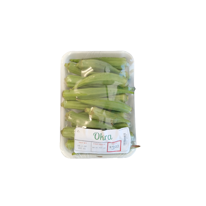 Fresh Whole Okro (Okra) - 10 Oz